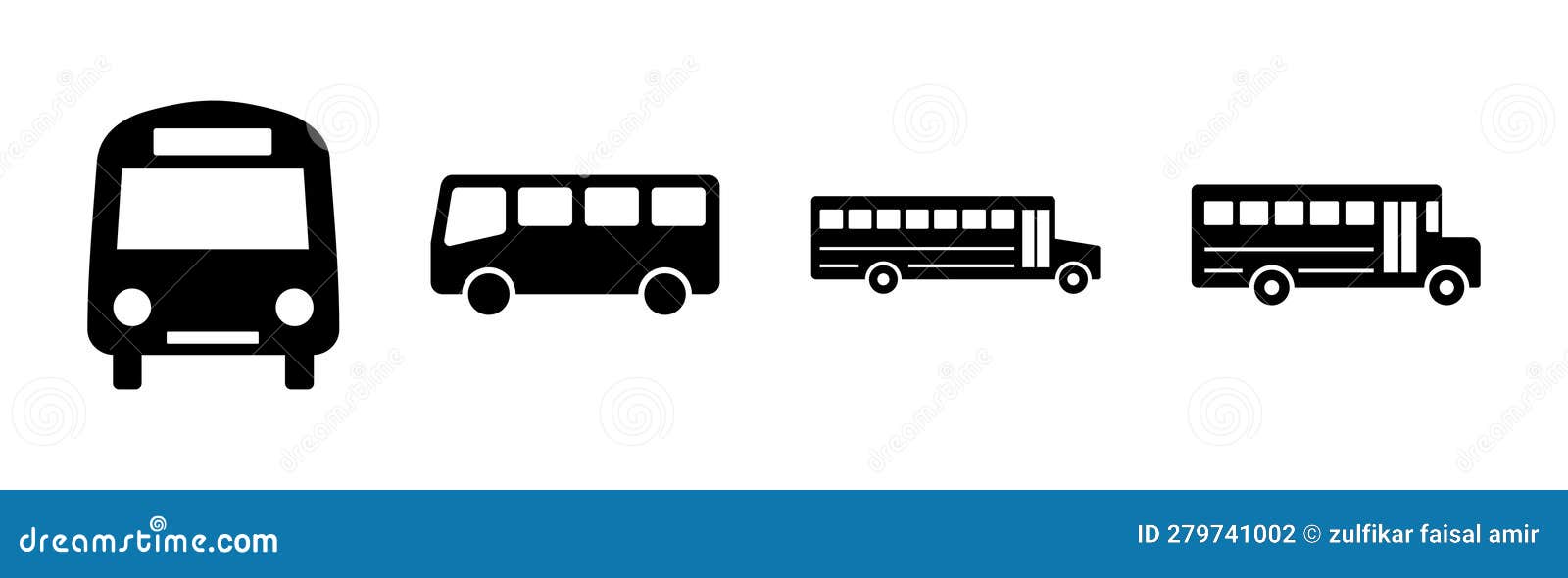 Bus icon . bus vector icon stock vector. Illustration of public - 279741002