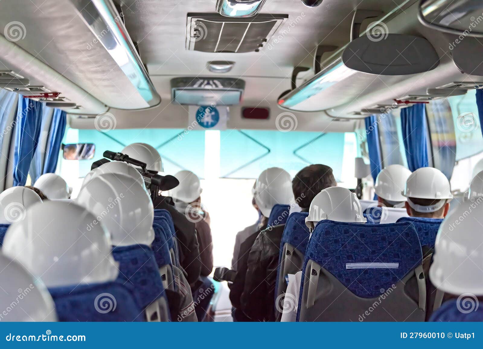 Bus interior stock photo. Image of motion, vehicle, windshield - 27960010