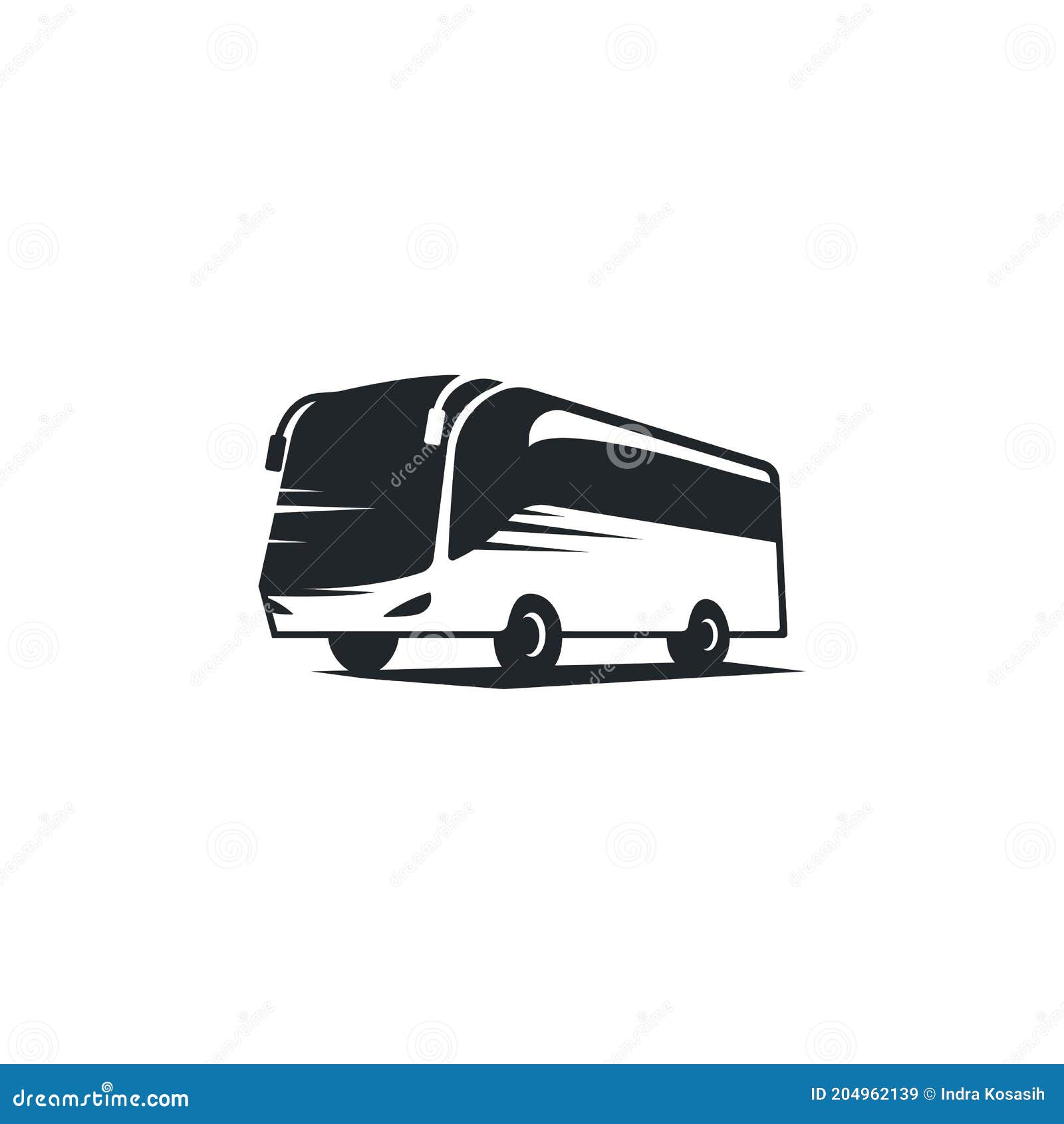 Bus Logo Vector Icon Illustration Stock Vector - Illustration of ...