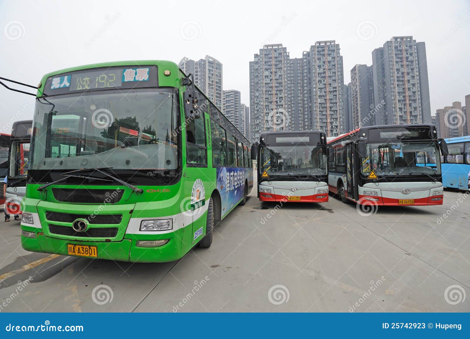 Bus at the parking editorial stock photo. Image of busstop - 25742923