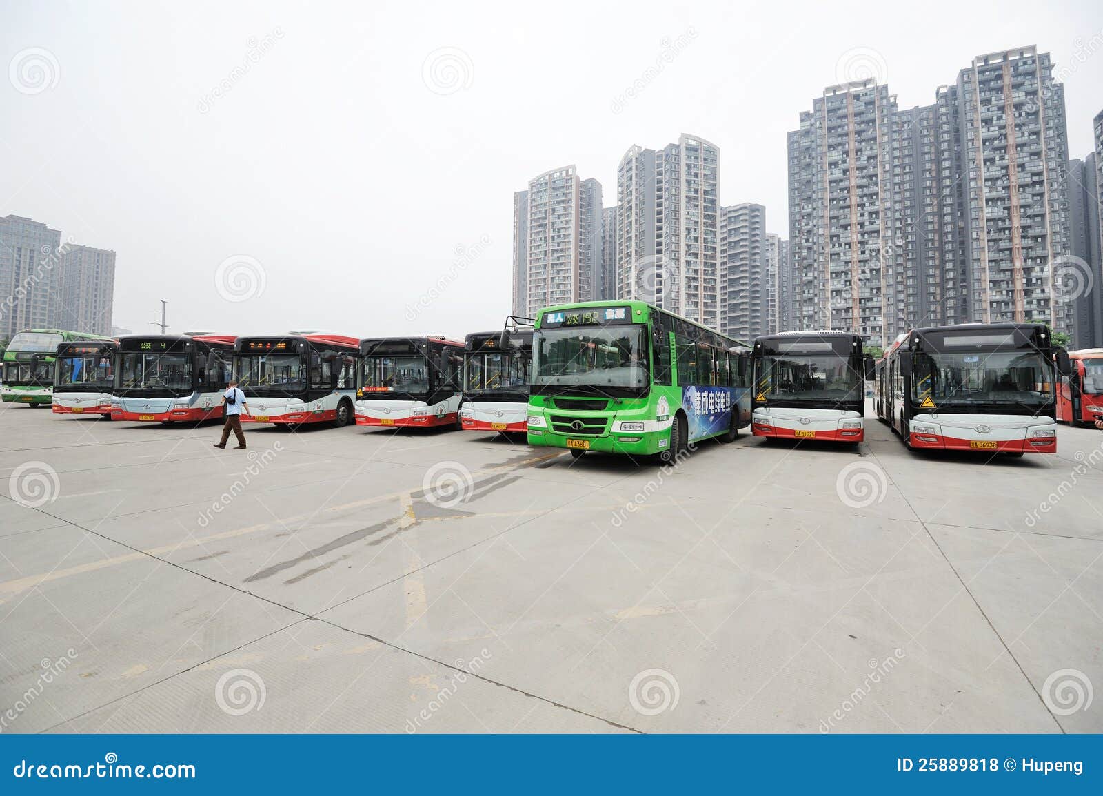 Bus at the parking editorial stock photo. Image of modern - 25889818