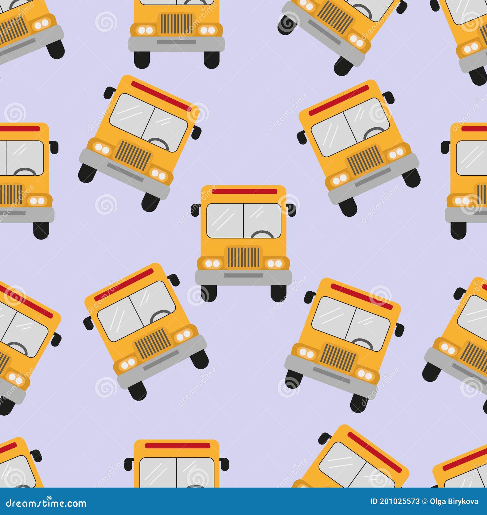 Bus pattern stock illustration. Illustration of wheel - 201025573