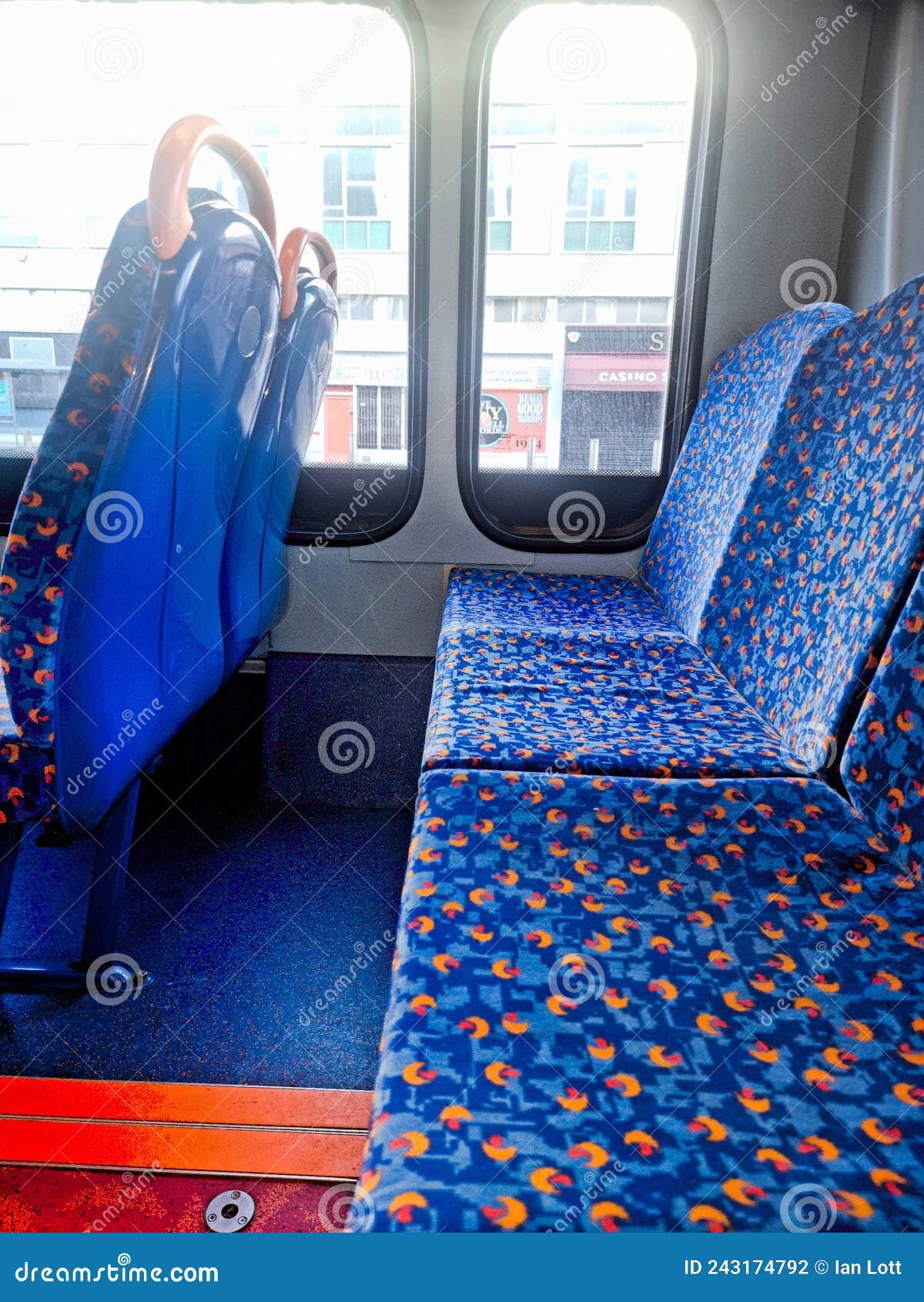 Bus Public Transport Seats Uk Stock Photo - Image of commute, plymouth ...