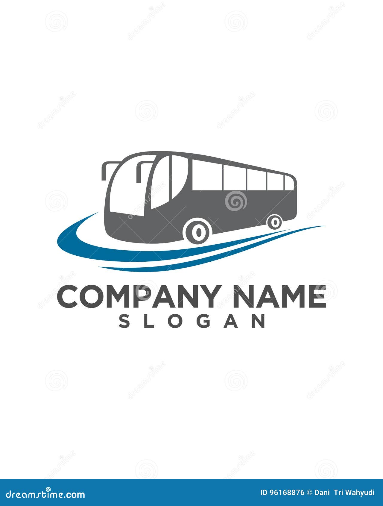 Bus Rent Solution Logo Template Vector Icon Design Stock Illustration ...