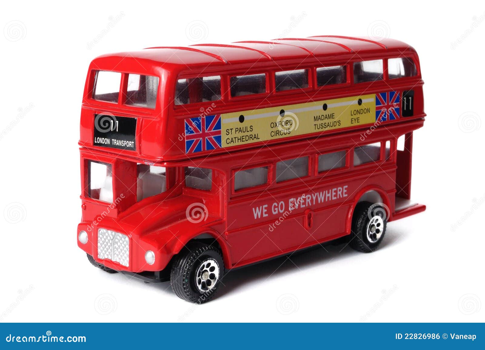 Bus Rouge Célèbre De Londres Photo stock - Image du royaume ...