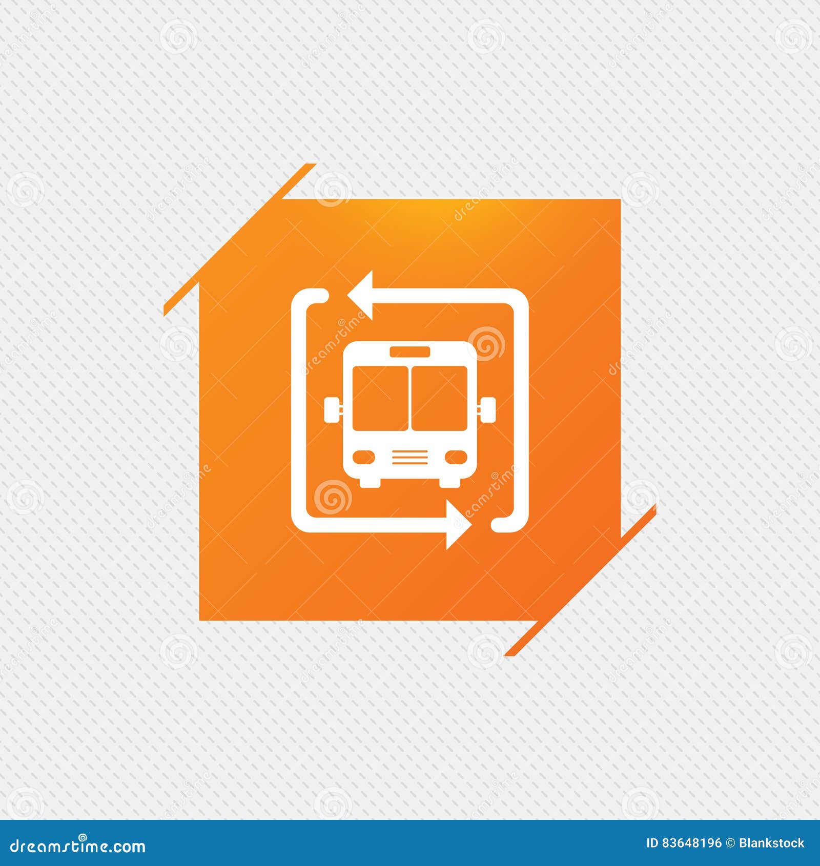 Shuttle Bus Icon. Airport Transport Sign. Vector | CartoonDealer.com ...