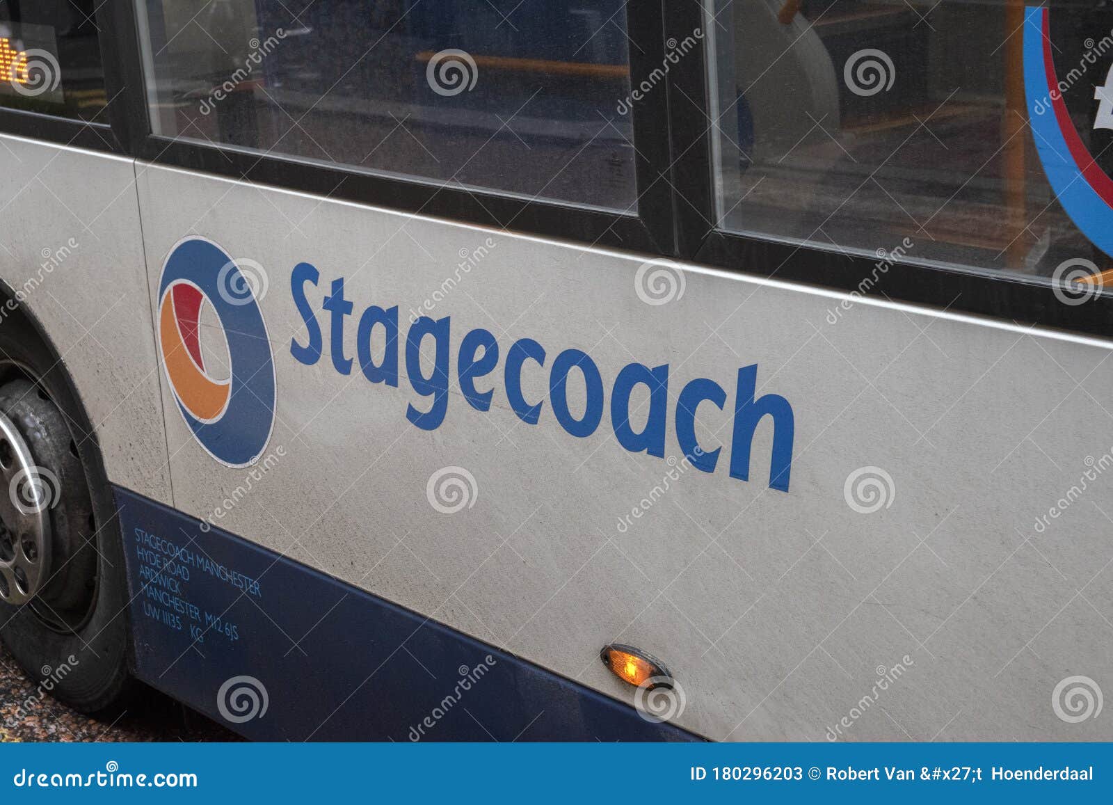 Bus Stagecoach En Manchester England 2019 Foto de archivo editorial ...