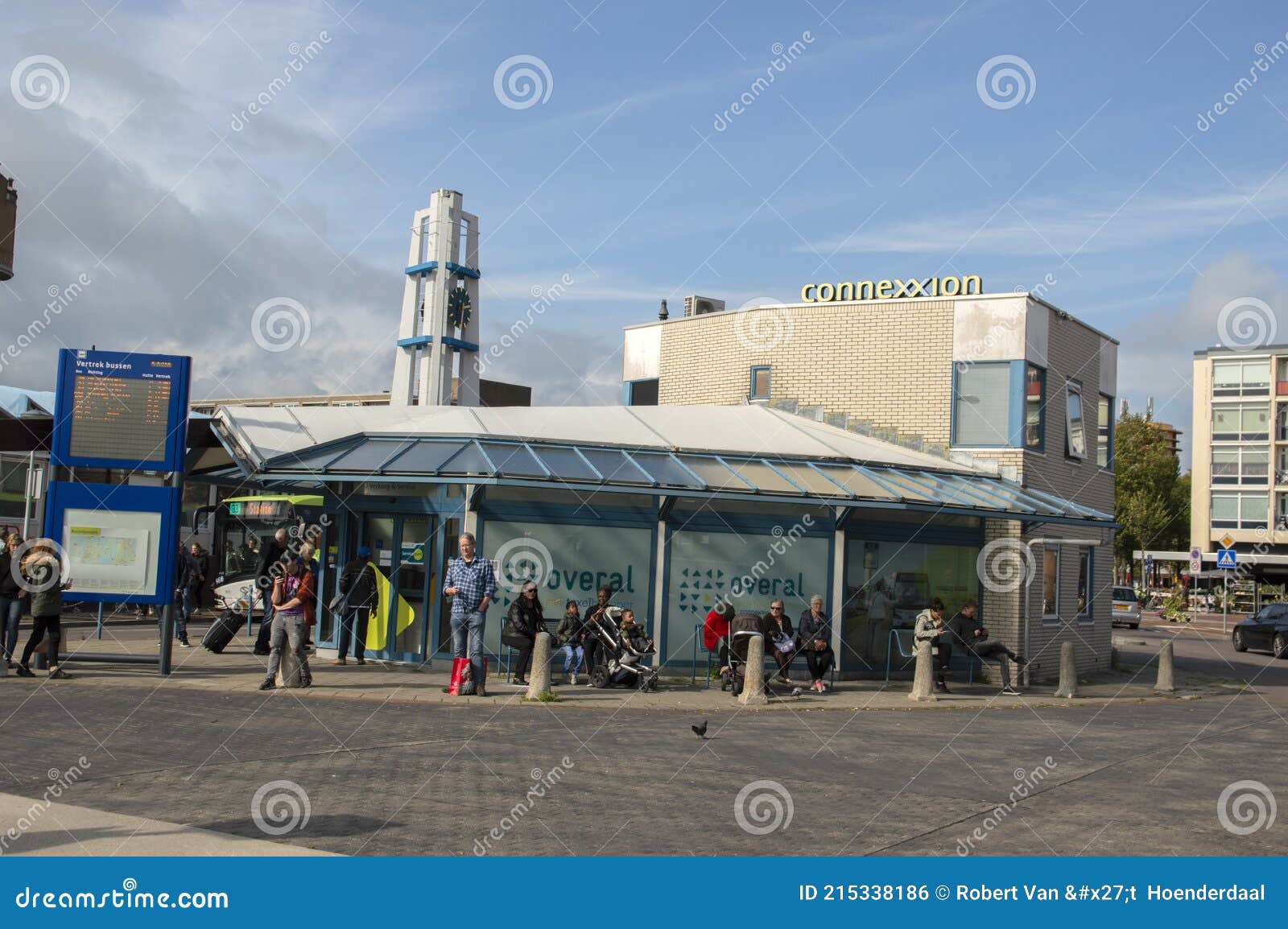Bus Station at the Train Station Den Helder the Netherlands 23-9-2019 ...