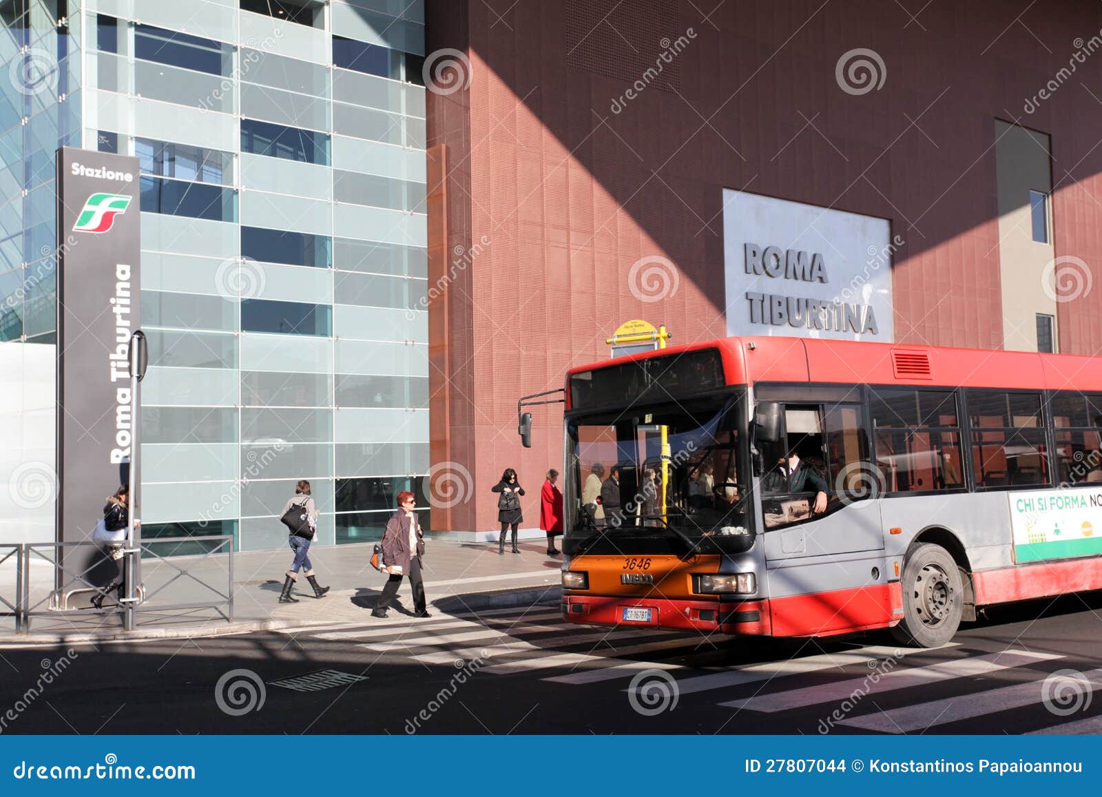 Bus stop editorial stock image. Image of italy, station - 27807044