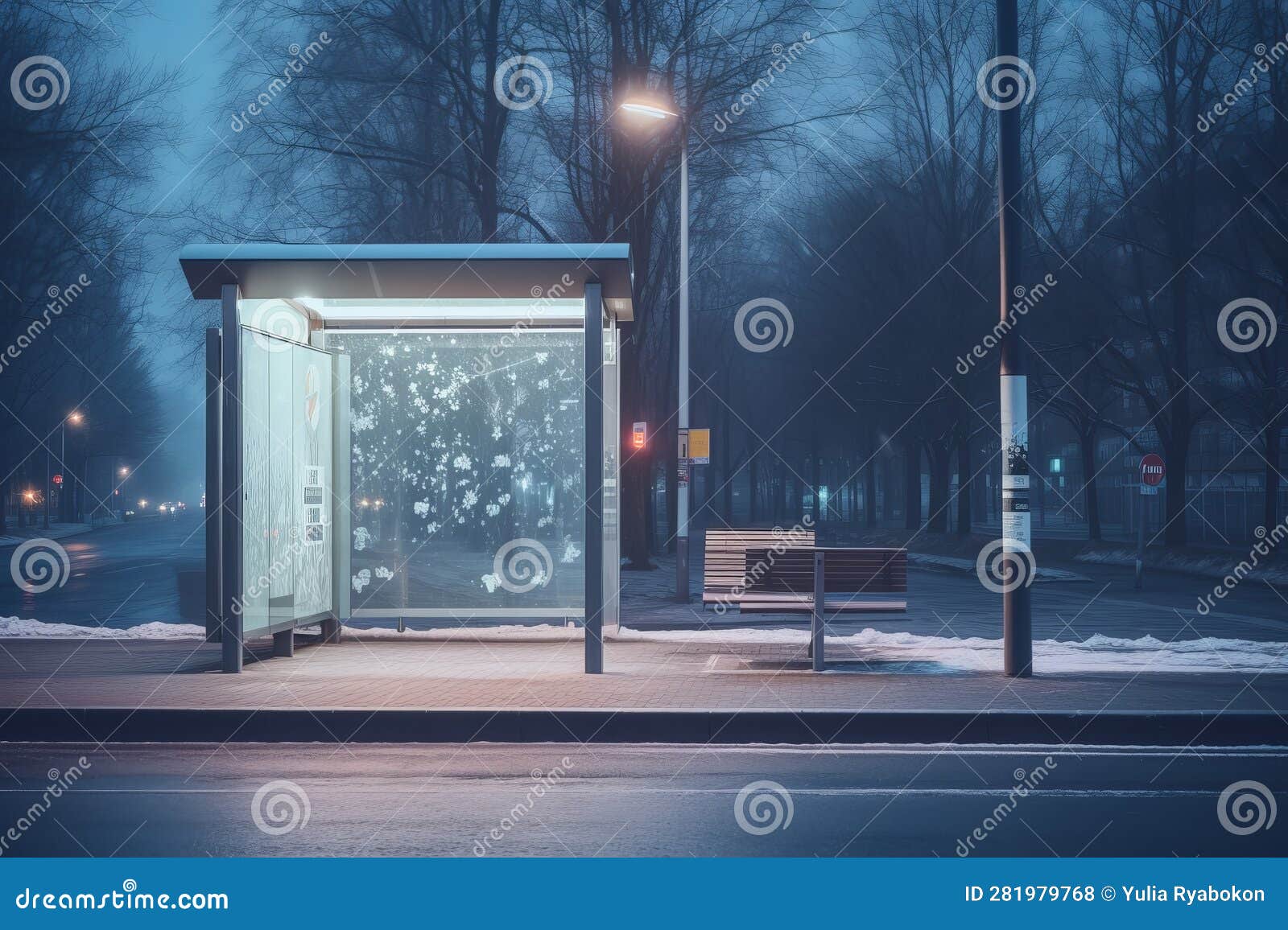 Bus Stop Background. Generate Ai Stock Illustration - Illustration of ... Bus Stop Background. Generate Ai Stock Illustration - Illustration of ...