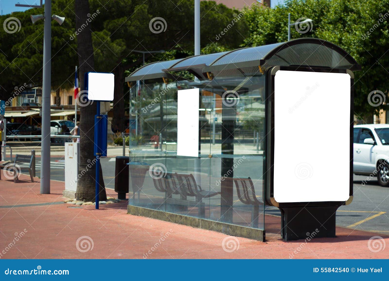 Bus-stop stock photo. Image of provenasect, harbor, area - 55842540