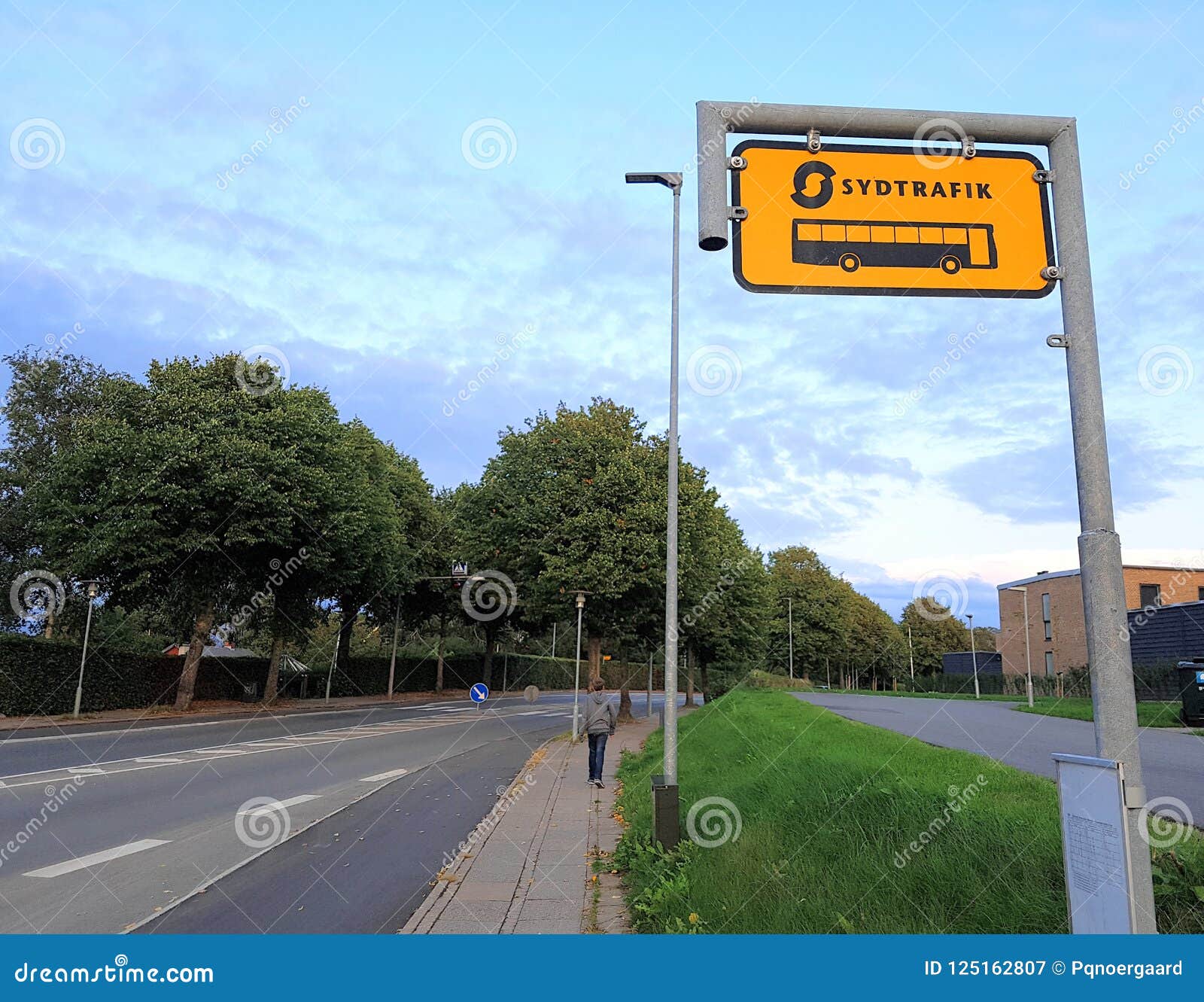 Yellow bus stop sign stock illustration. Illustration of driver - 125162807