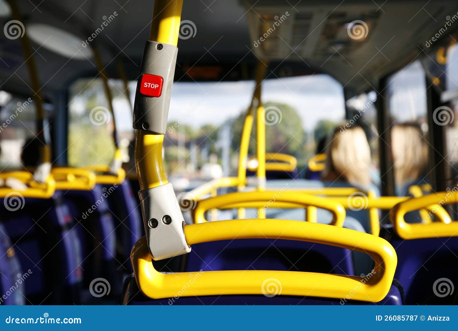 Bus Stop Button stock image. Image of england, gesture - 26085787
