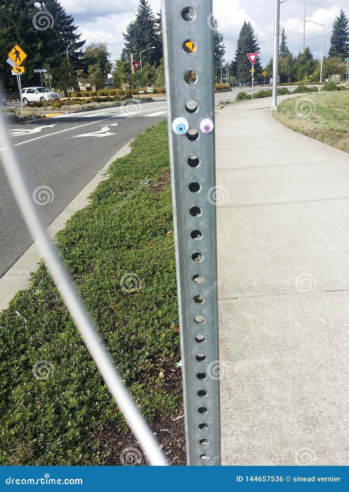 Bus stop stock photo. Image of stop, street, googlyeyes - 144657536