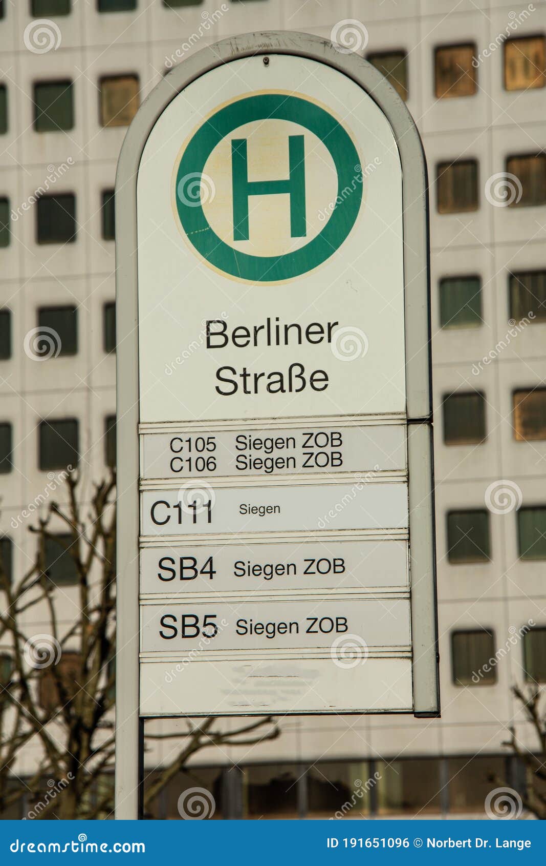 Bus stop with information stock photo. Image of sign - 191651096