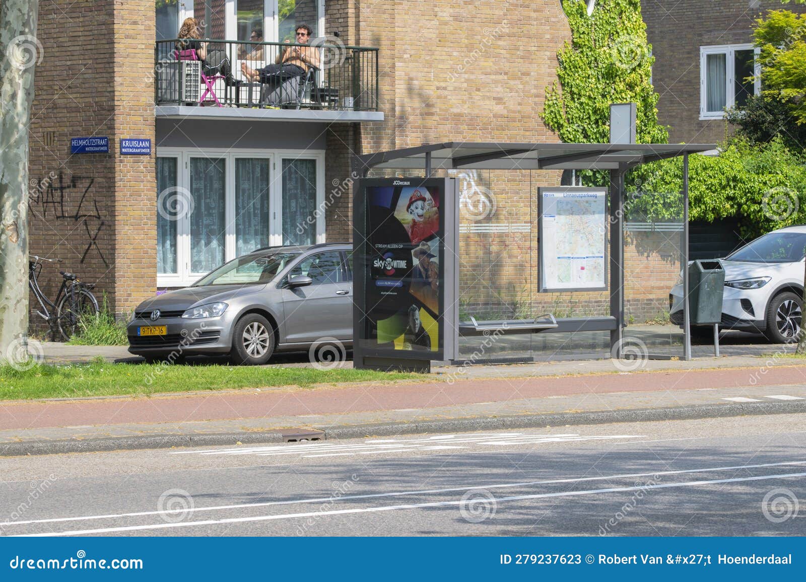 Bus Stop Linnaeusparkweg at Amsterdam the Netherlands 22-5-2023 ...