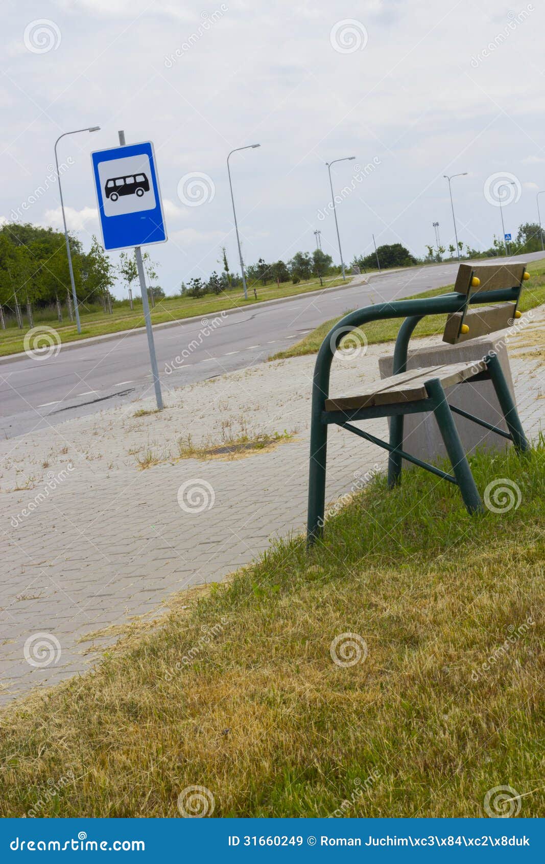 Bus stop stock image. Image of daylight, stop, travel - 31660249