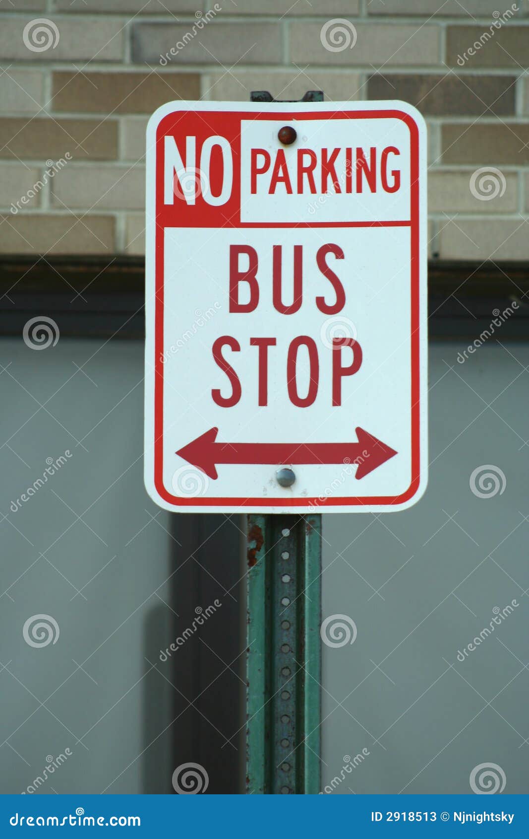 Bus stop sign stock image. Image of stop, metal, safety - 2918513