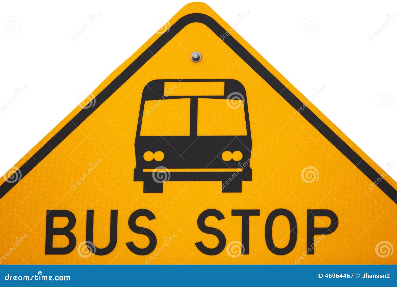 Bus Stop Sign stock image. Image of chassis, traffic - 46964467