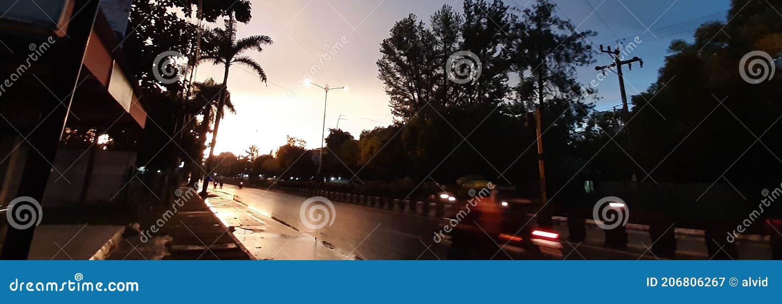 Bus stop sunset stock image. Image of edit, stop, road - 206806267
