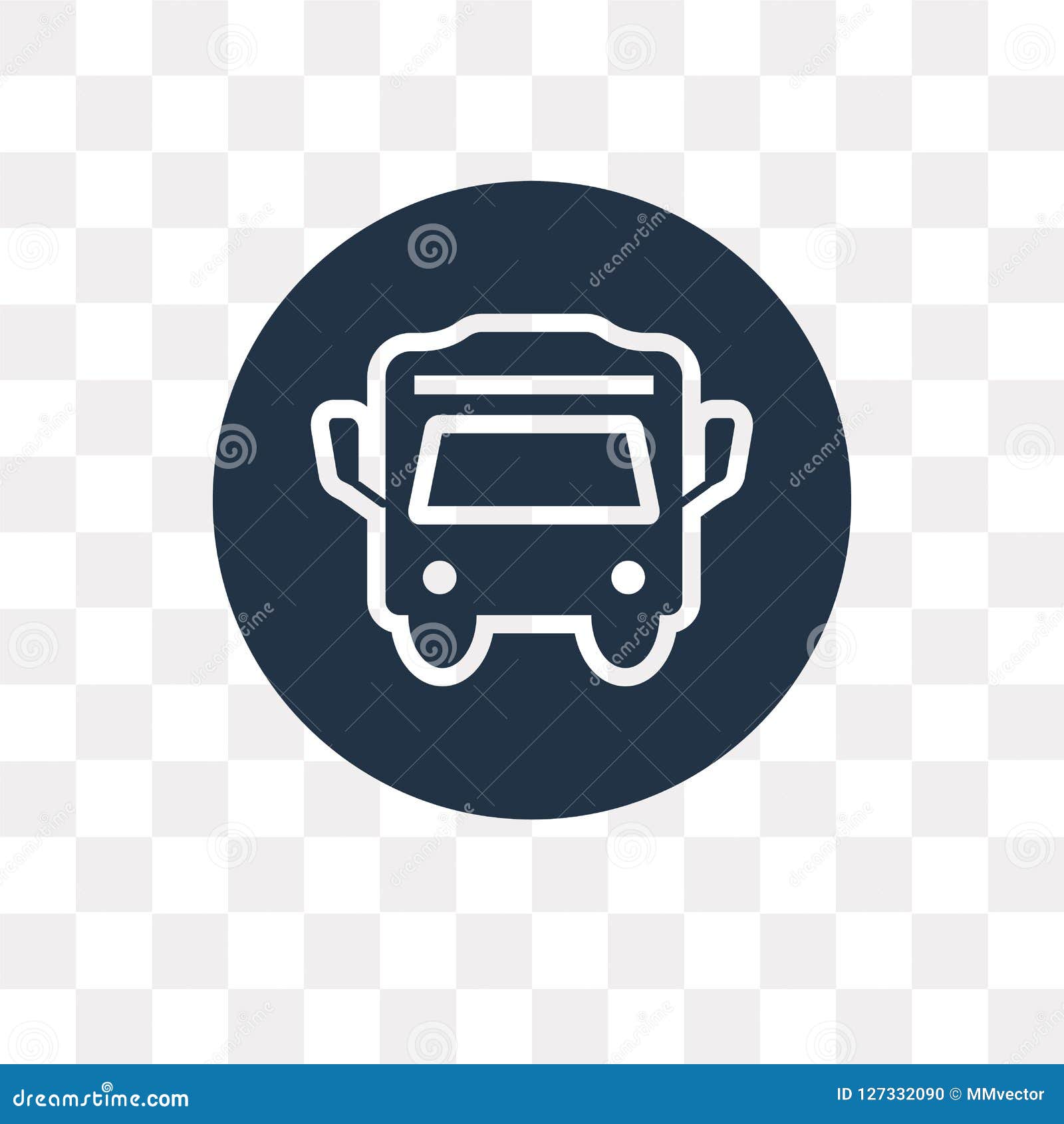 Bus Stop Vector Icon Isolated on Transparent Background, Bus Stop ...