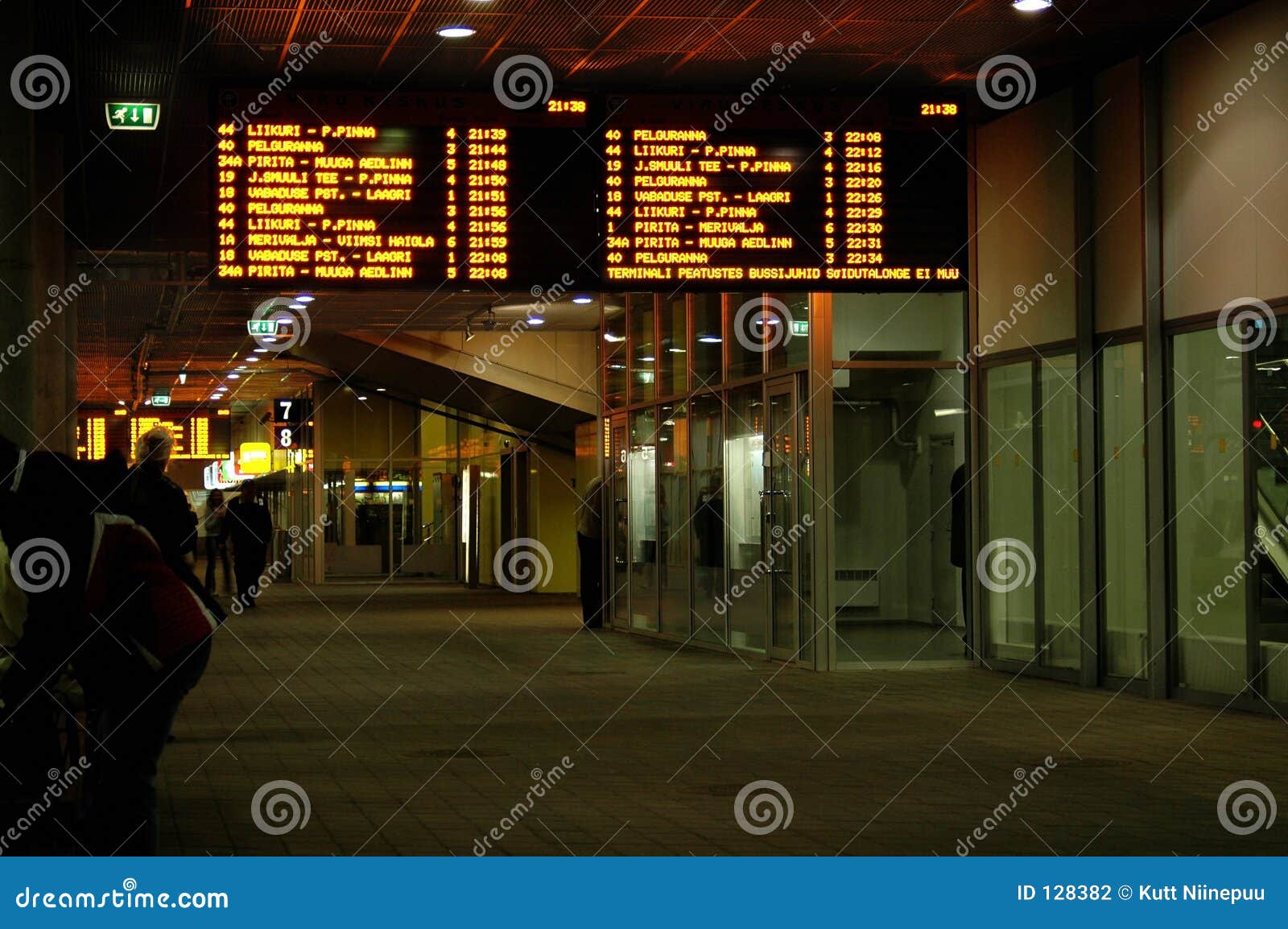 Bus terminal stock photo. Image of architecture, transport - 128382
