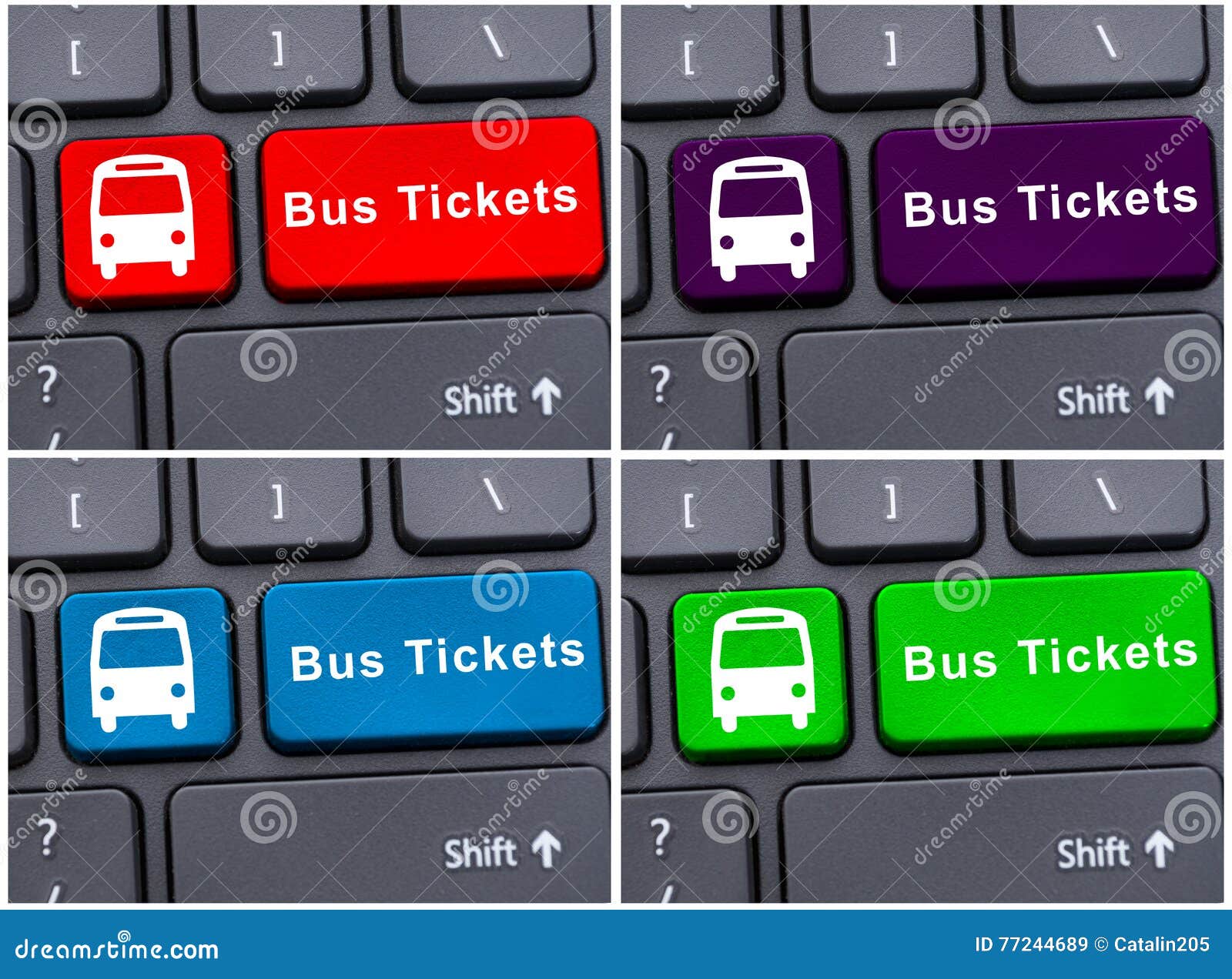 Bus Ticket Button with Bus Icon Stock Illustration - Illustration of ...