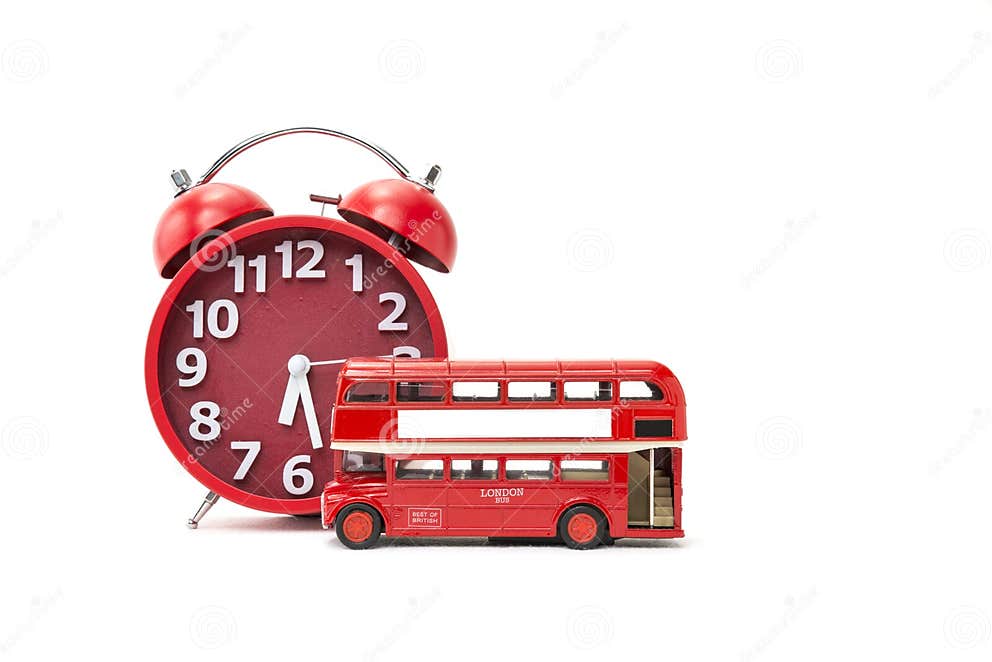 Bus Time pass stock image. Image of decker, clock, counting - 42452519