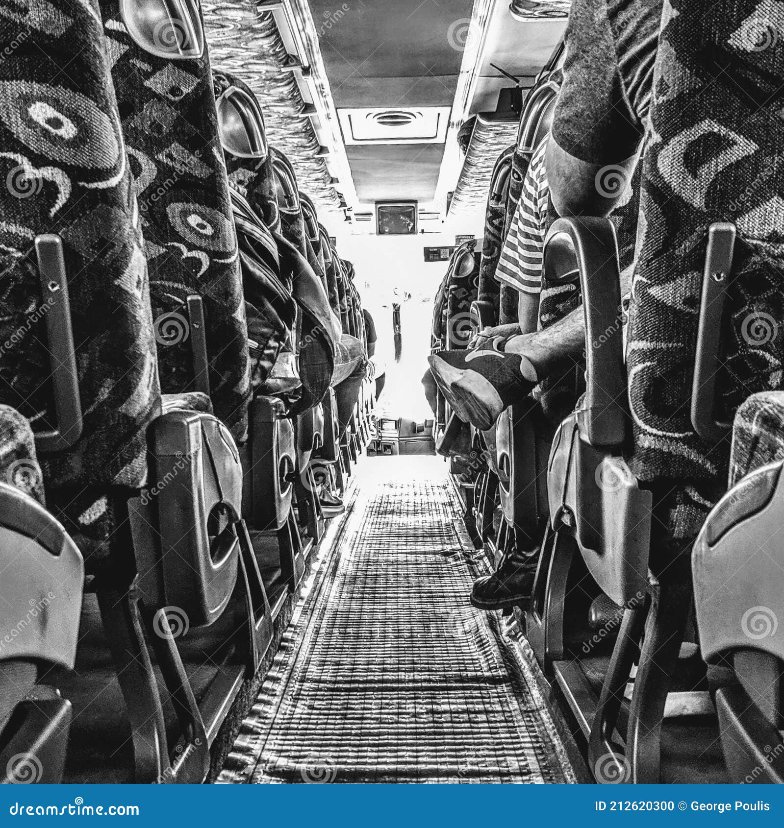 Bus tour geometry stock photo. Image of photograph, geometry - 212620300