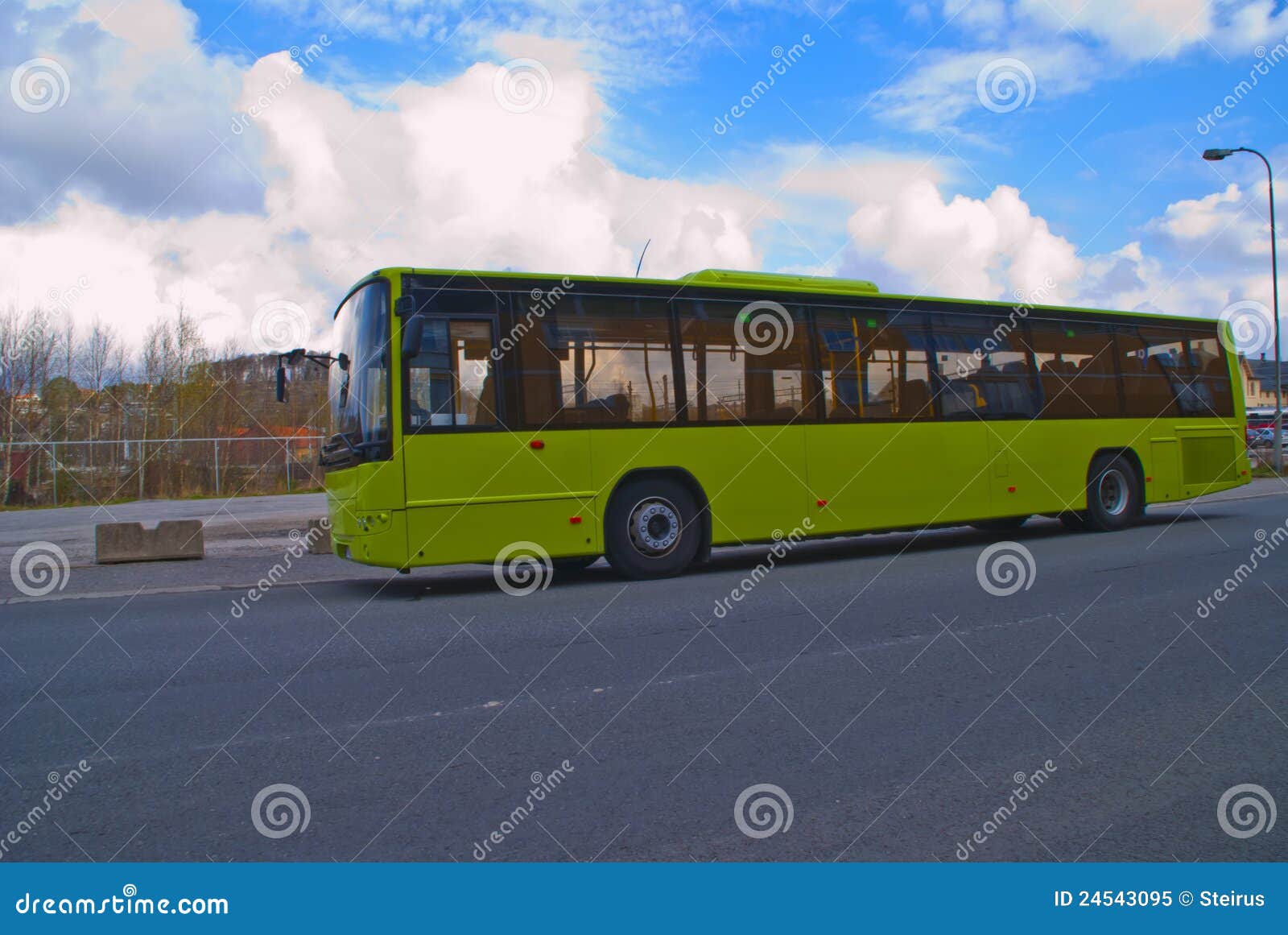 Bus at the Train Station (public Bus) Stock Image - Image of empty ...