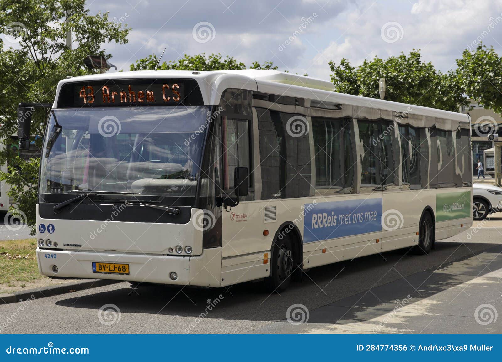 Bus of Transdev Transport at Apeldoorn Station Editorial Photo - Image ...