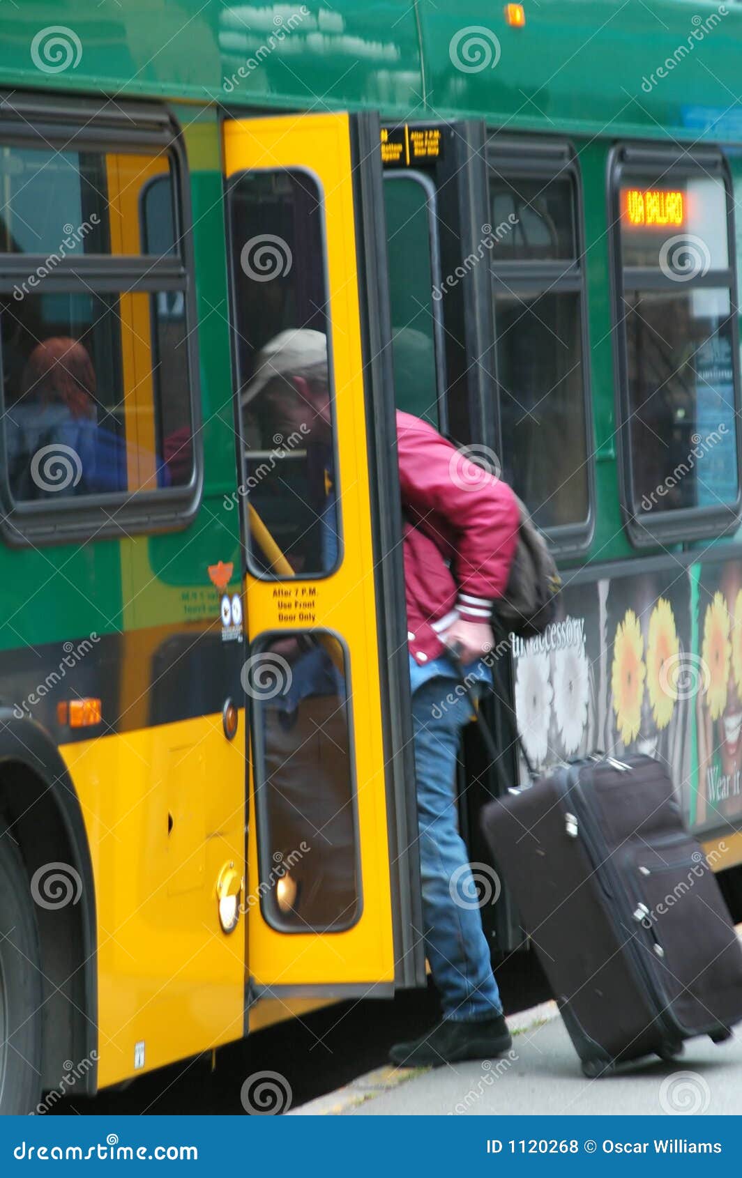 Bus Transportation stock photo. Image of transit, city - 1120268