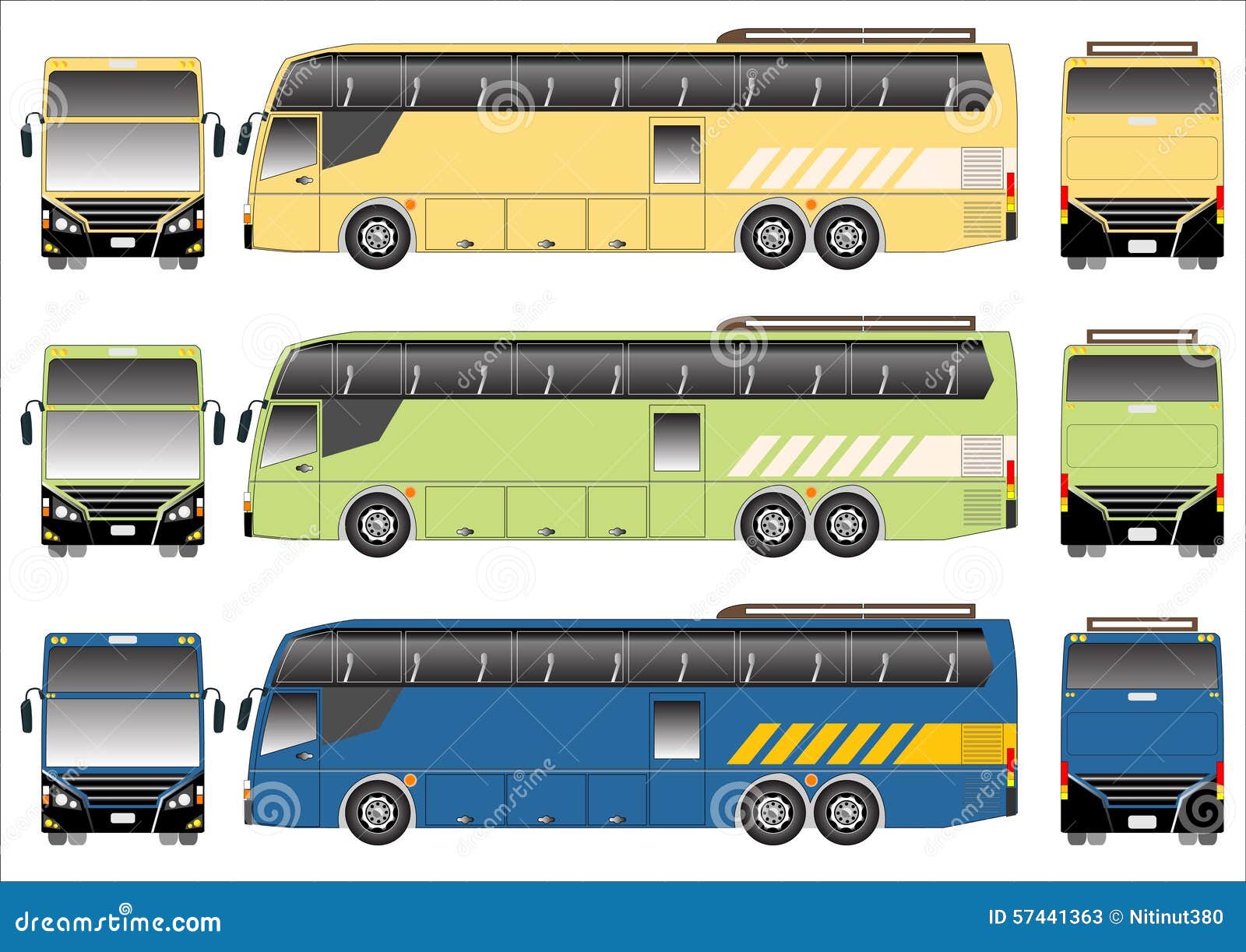 Bus vector stock vector. Illustration of symbol, transport - 57441363