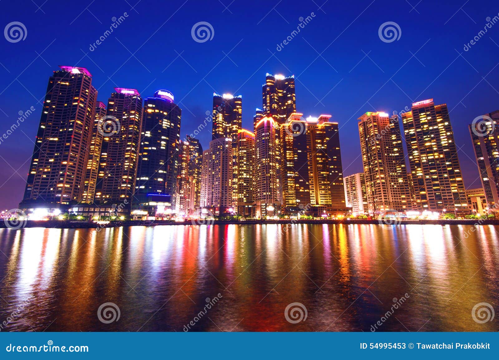 Busan Cityscape, South Korea. Stock Image - Image of metropolis ...