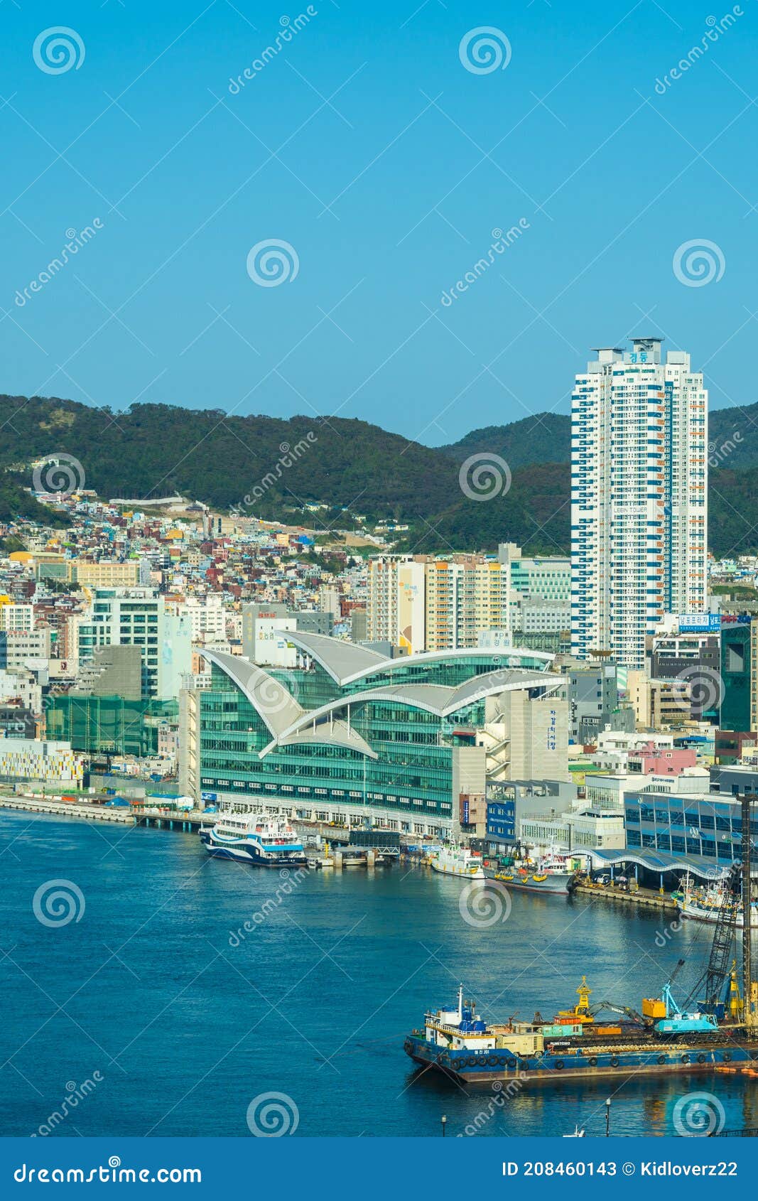 Busan Sur Koreaseptember 2020 : Edificio Moderno De Arquitectura En El ...