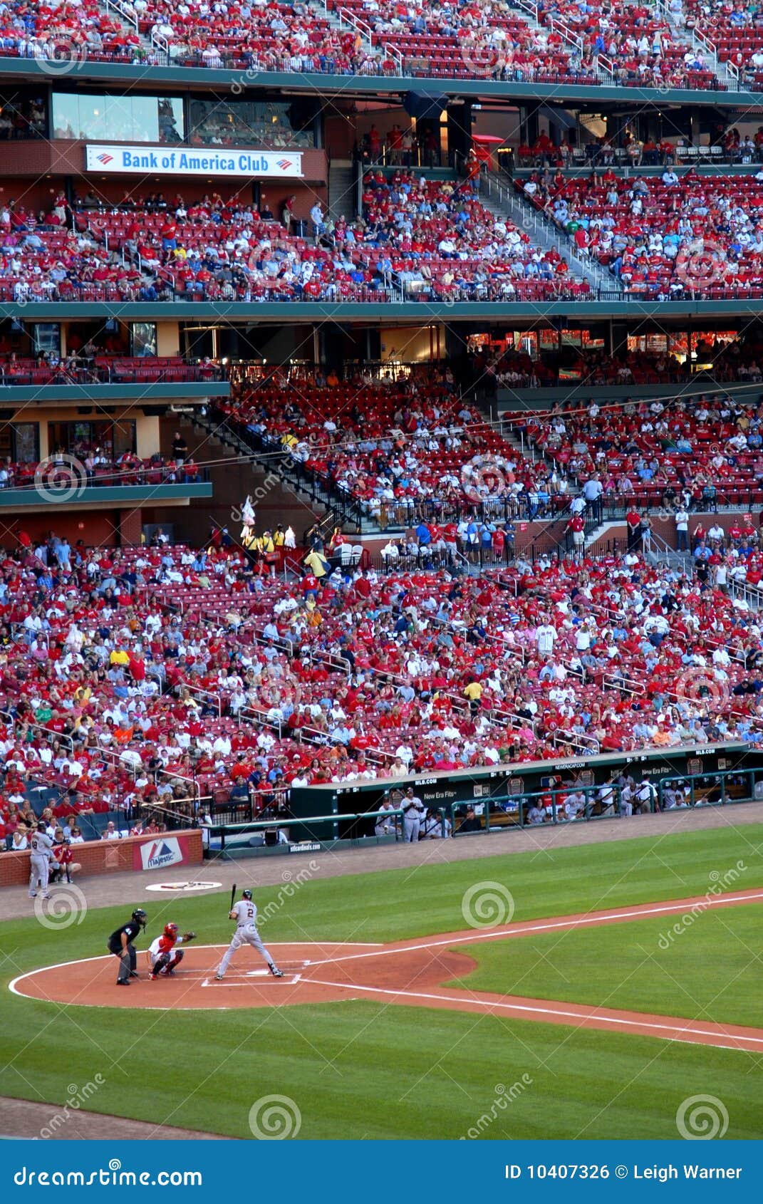 Busch Stadium St Louis Cardinals Editorial Photo - Image of grass ...