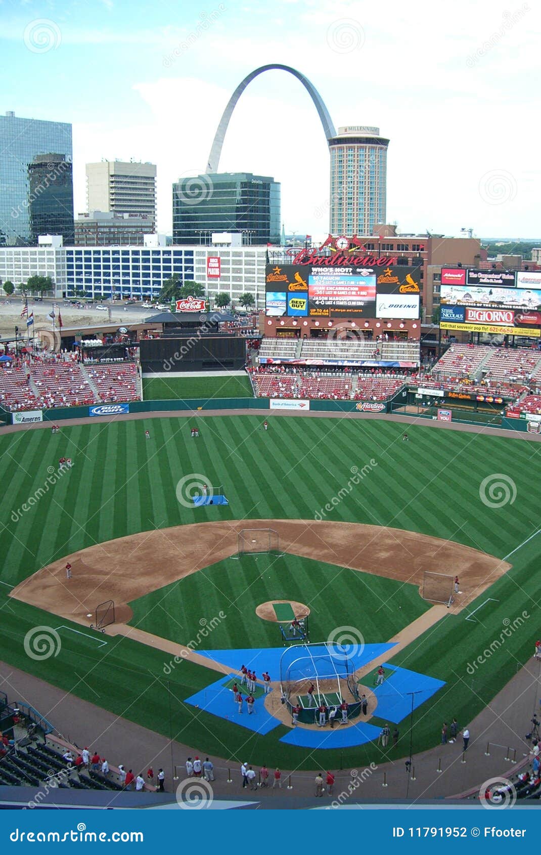 Busch Stadium - St. Louis Cardinals Editorial Photography - Image of ...