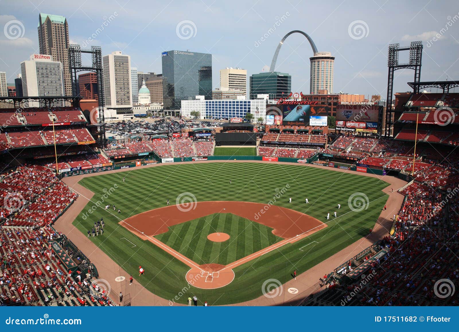 Busch Stadium - St. Louis Cardinals Editorial Photography - Image of ...