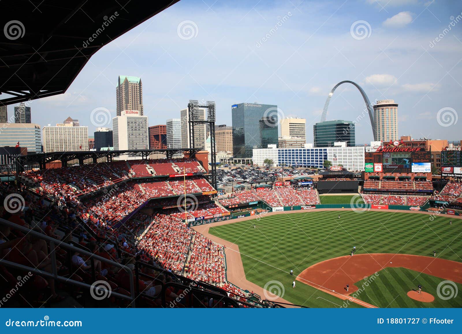 Busch Stadium - St. Louis Cardinals Editorial Photography - Image of ...