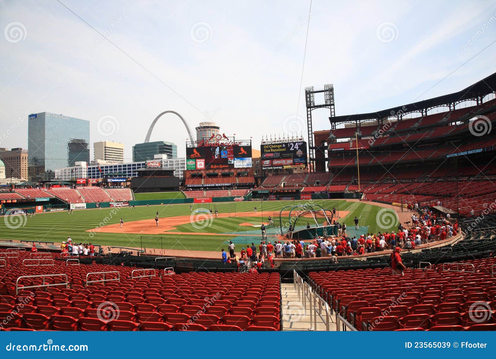 Arch Busch Stadium Grass