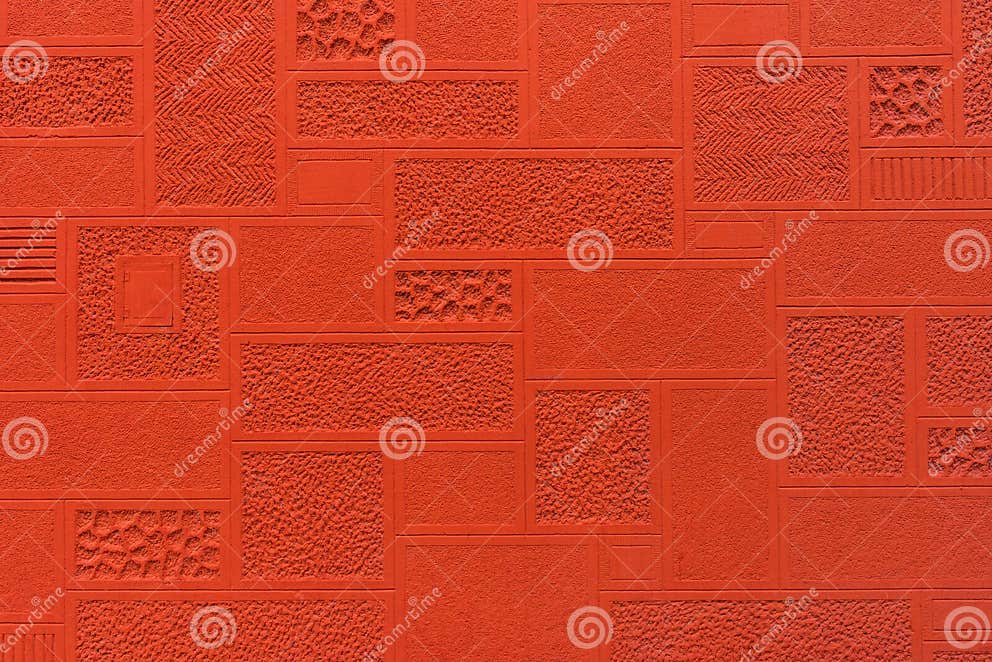 Bush-hammered Concrete Facade Surface As Background Stock Image - Image ...