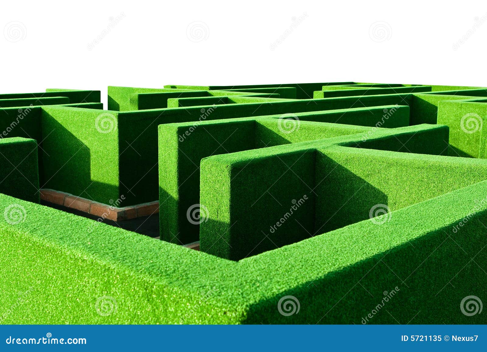 Bush Maze stock image. Image of puzzle, artificial, bush - 5721135