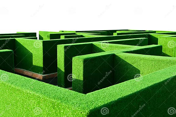 Bush Maze stock image. Image of puzzle, artificial, bush - 5721135