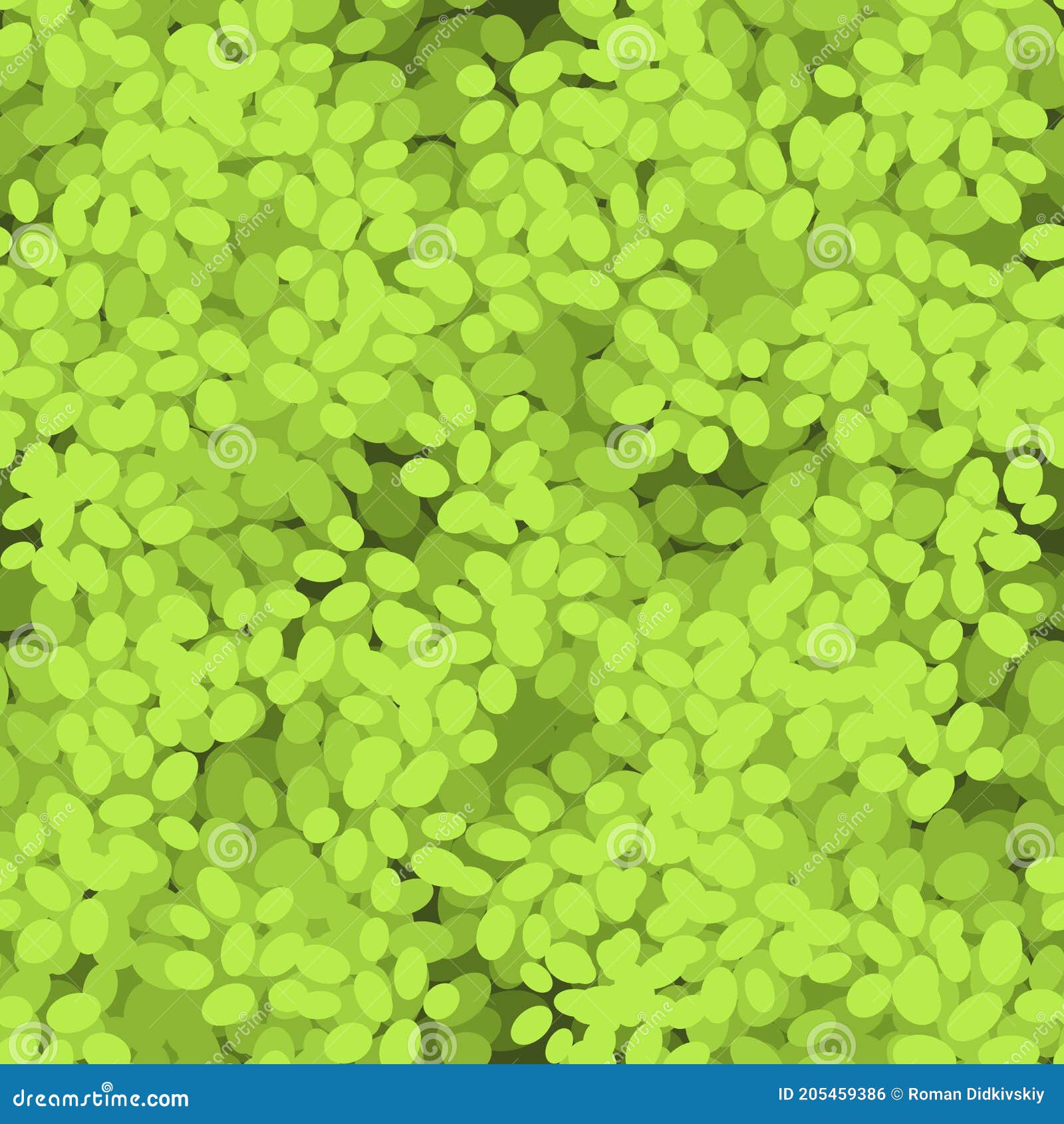 Bush print stock illustration. Illustration of garden - 205459386