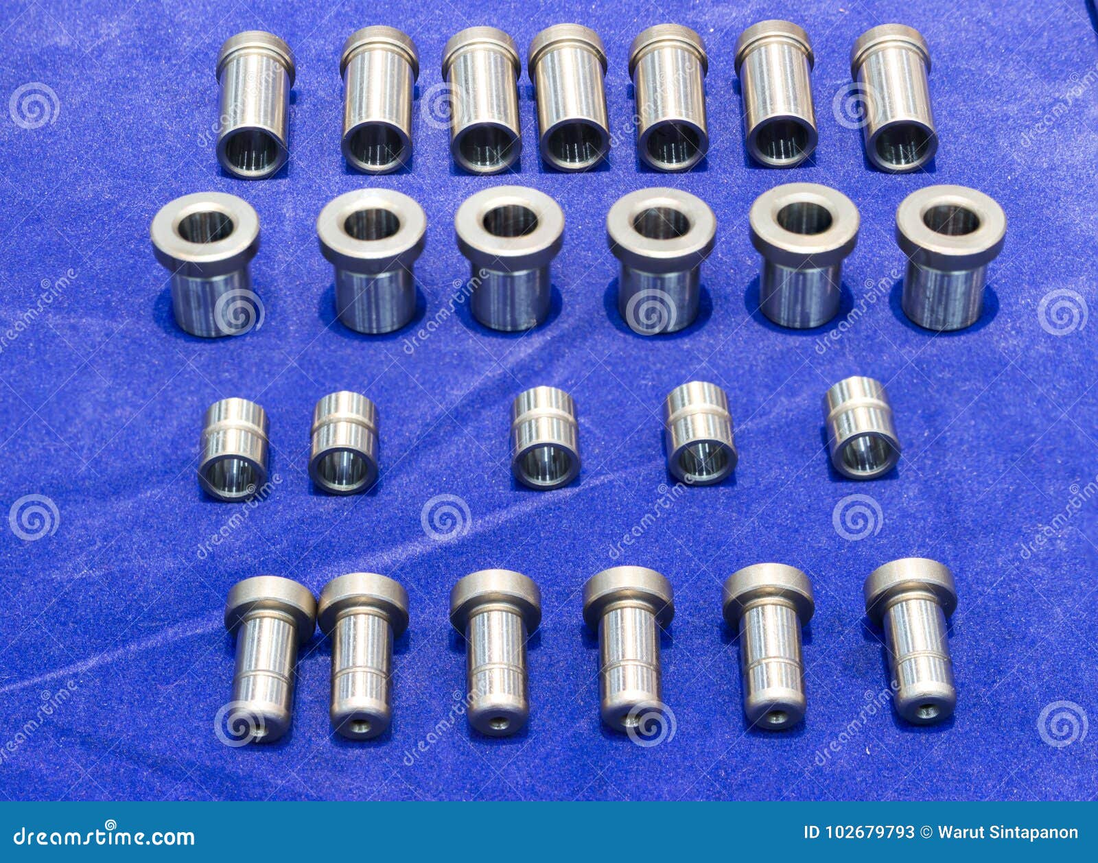 The Bushes of Injection Mold Stock Image - Image of engineering, design ...