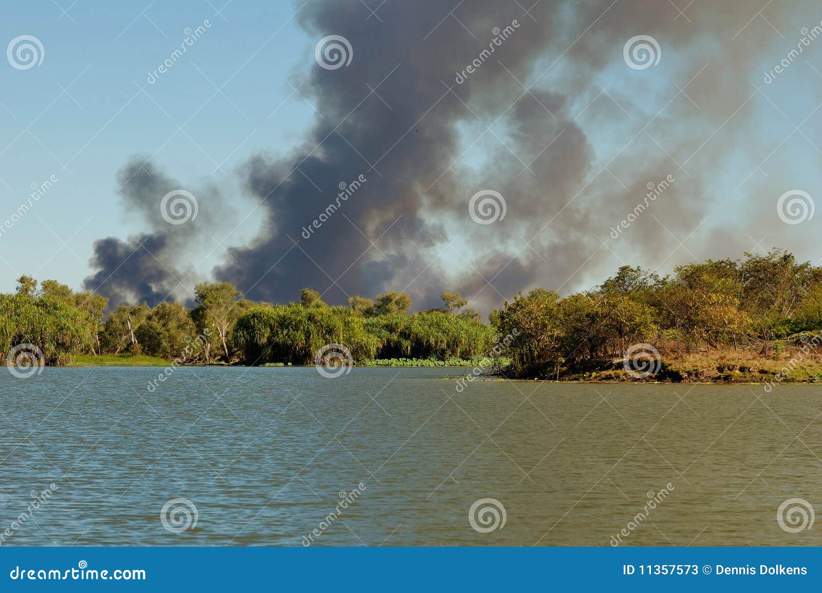 Bushfire stock image. Image of clouds, vegetation, thread - 11357573