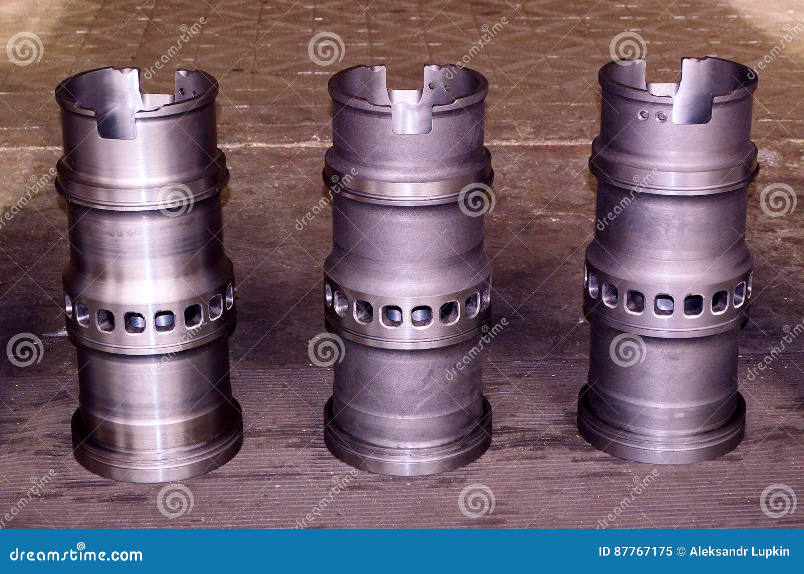 Bushing for diesel engine. stock image. Image of finished - 87767175
