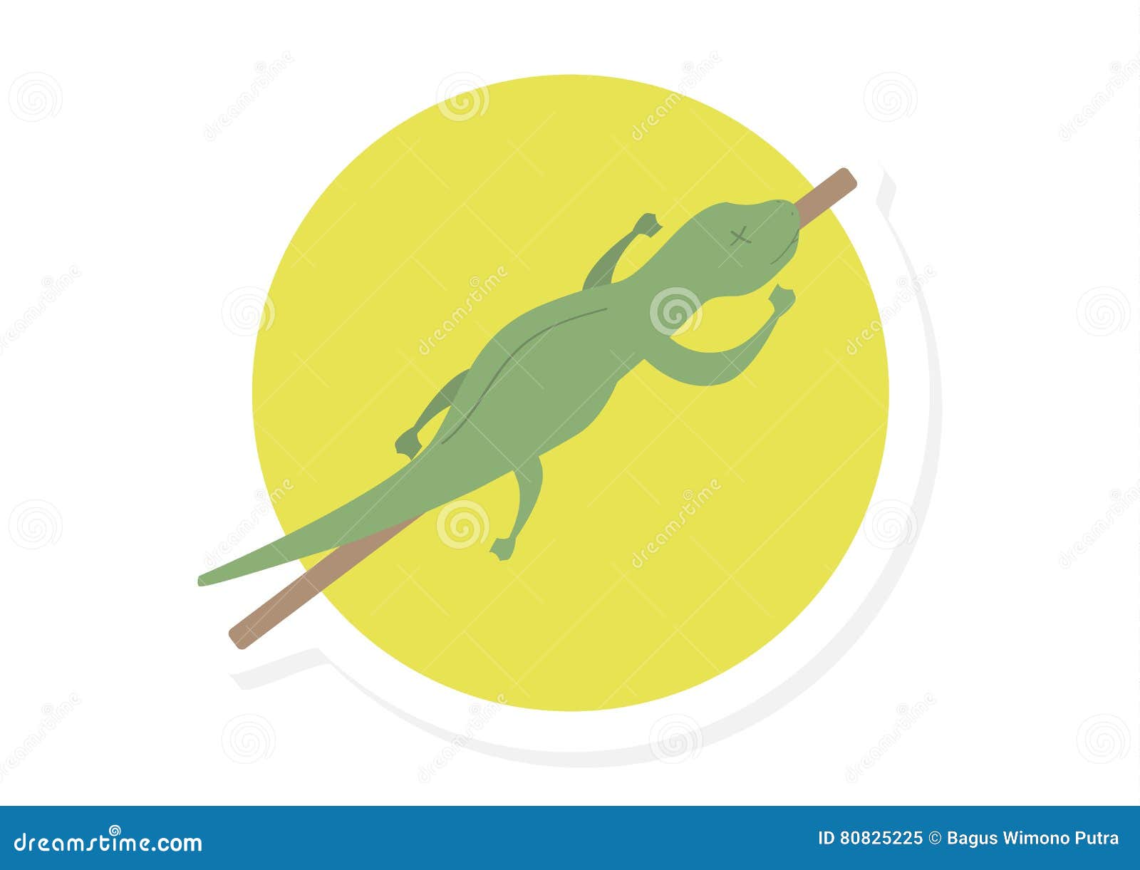 Bushmeat Vector Illustration Stock Illustration - Illustration of great ...