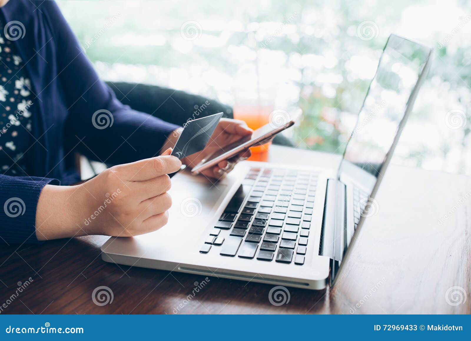 Busiensswoman Hands Pushing Keys of Computer, Close Up Stock Image ...