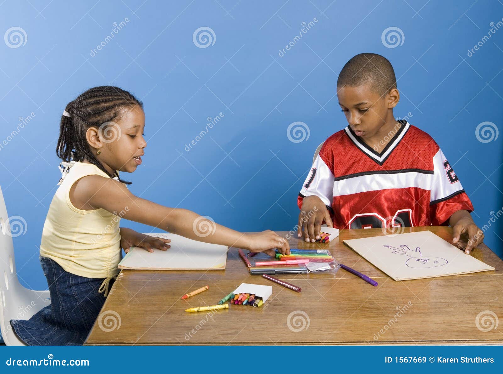Busily Creating a Master Piece Stock Image - Image of game, close: 1567669